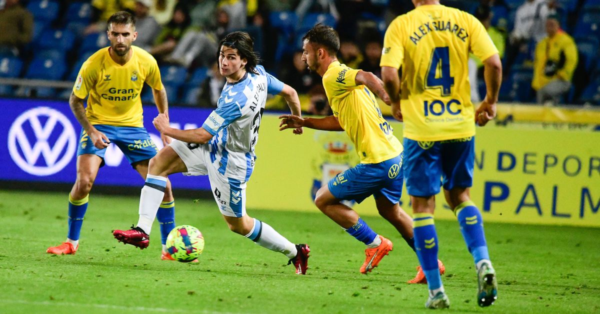 Álex Calvo y su debut soñado con el Málaga CF, en fotos