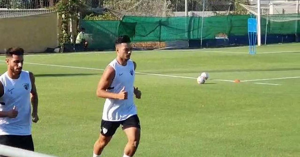 Ismael Gutiérrez ya se entrena con el Málaga CF