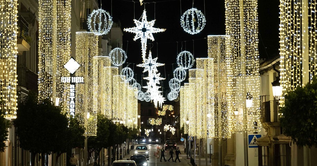 El alumbrado especial de Navidad de Ronda, en fotos