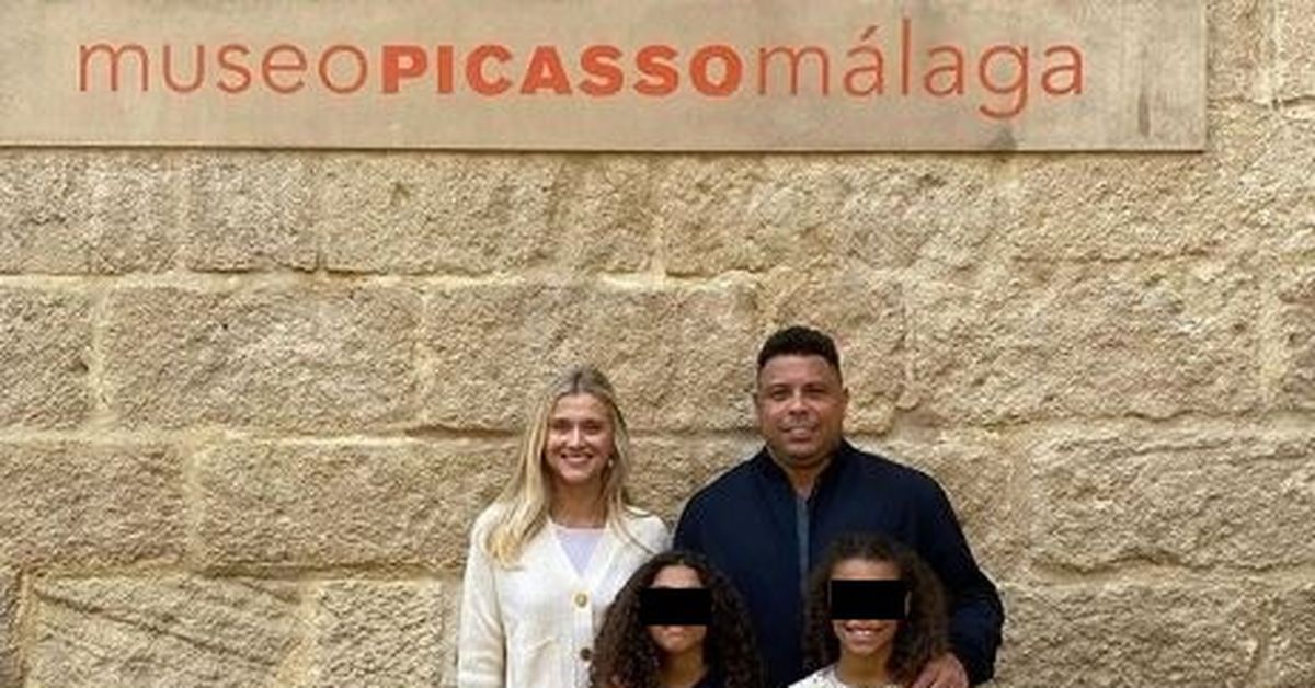 Ronaldo disfruta de Málaga
