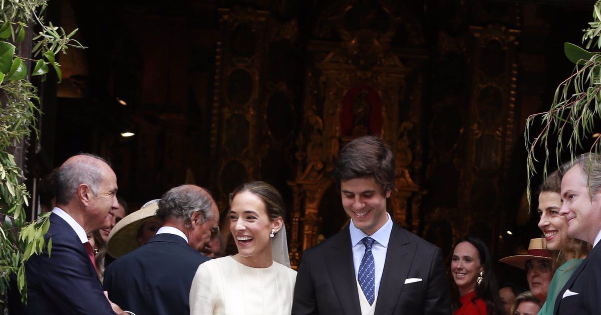 La boda en Sevilla de Borja Corisni y María Roiz de la Parra