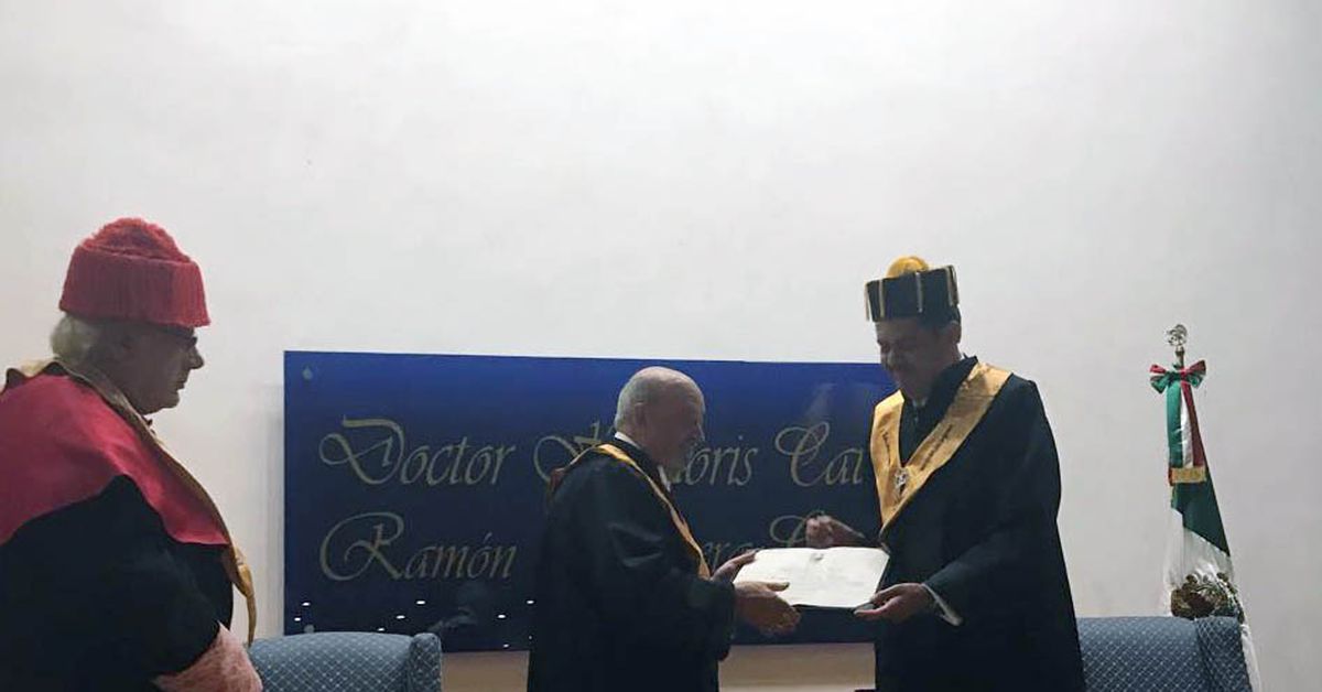 Ramón Herrera, Honoris Causa por la Universidad Potosina de México