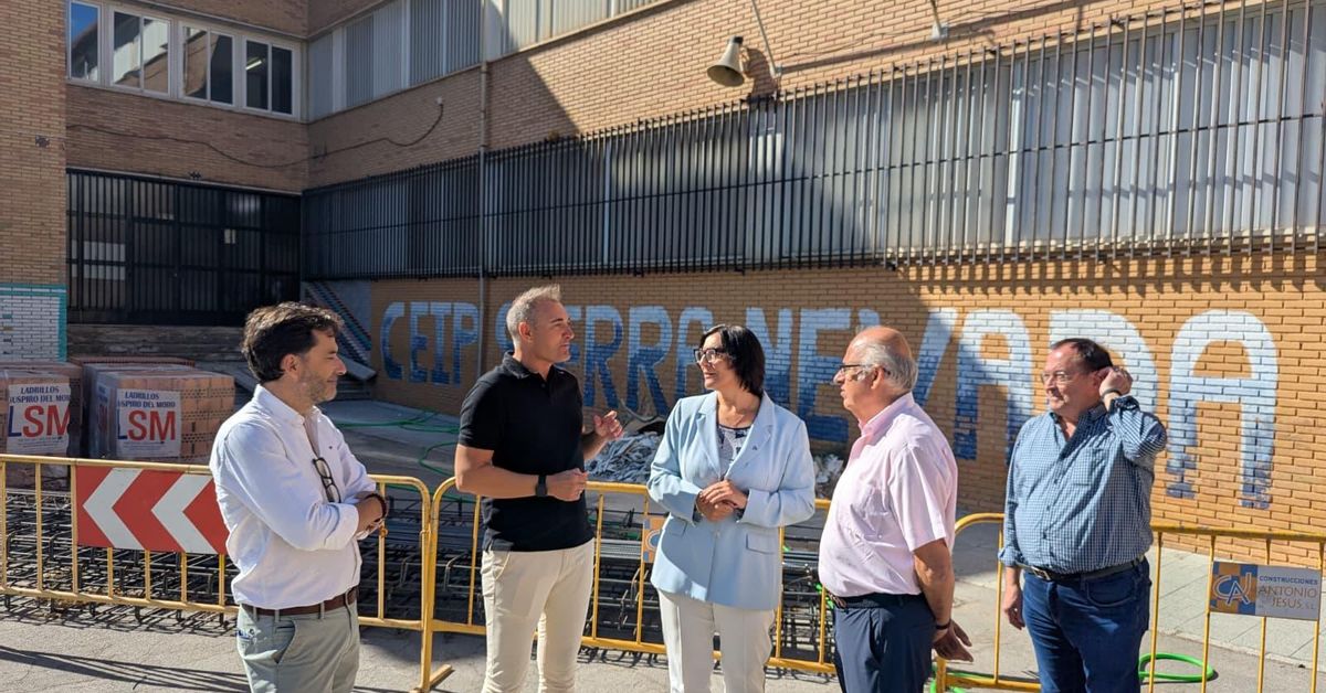 La Junta mejora la accesibilidad en el CEIP Sierra Nevada de Granada