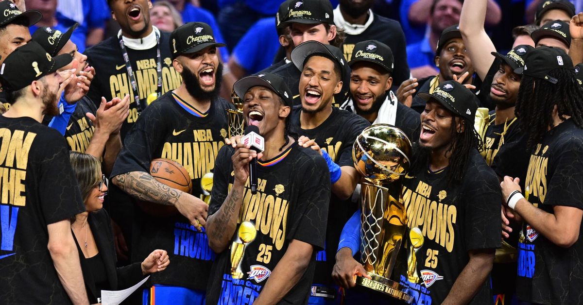 Los Thunder de Shai Gilgous-Alexander se coronan como campeones de la NBA (103-91)