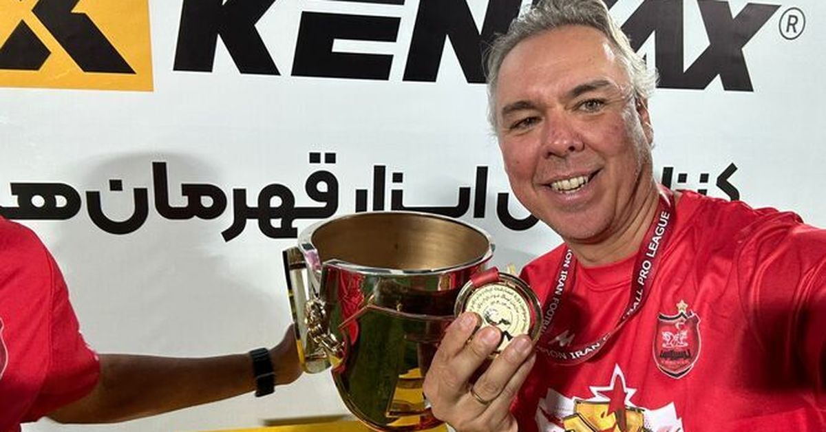 El ex cadista Pepe Losada, campeón de la liga de Irán con el Persépolis