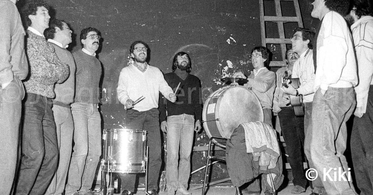 Una gran chirigota. Foto Kiki