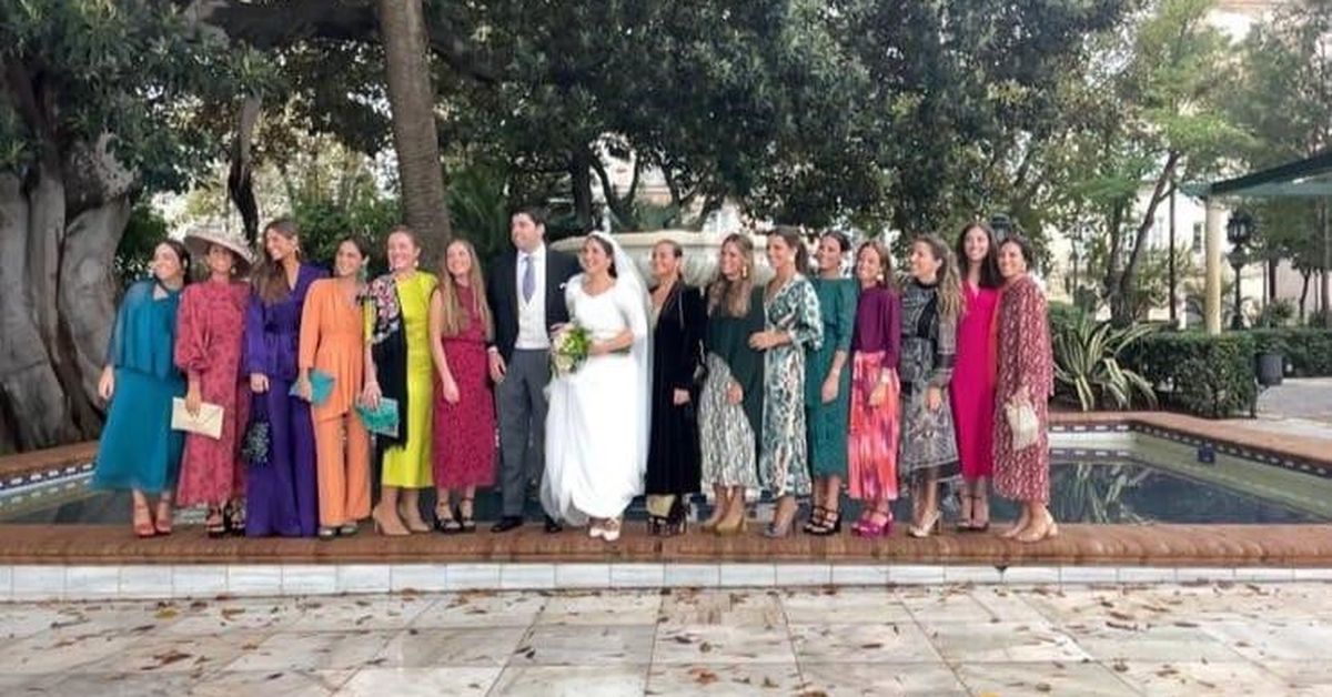 Imágenes de la boda de Gabriel Serrano y Lidia Cano