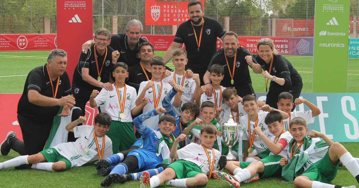Fútbol: El algecireño Adam Contreras, campeón de España sub-12 con ...
