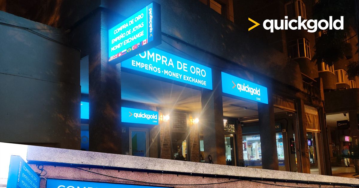 Quickgold llega a Cádiz: cambio fácil, rápido y barato