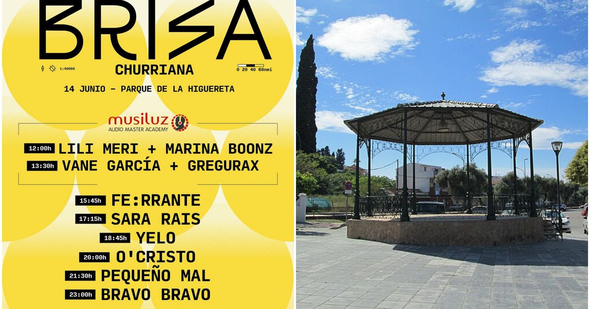 Churriana acoge este sábado un nuevo 'Brisa en tu barrio': toda la programación de conciertos al ...