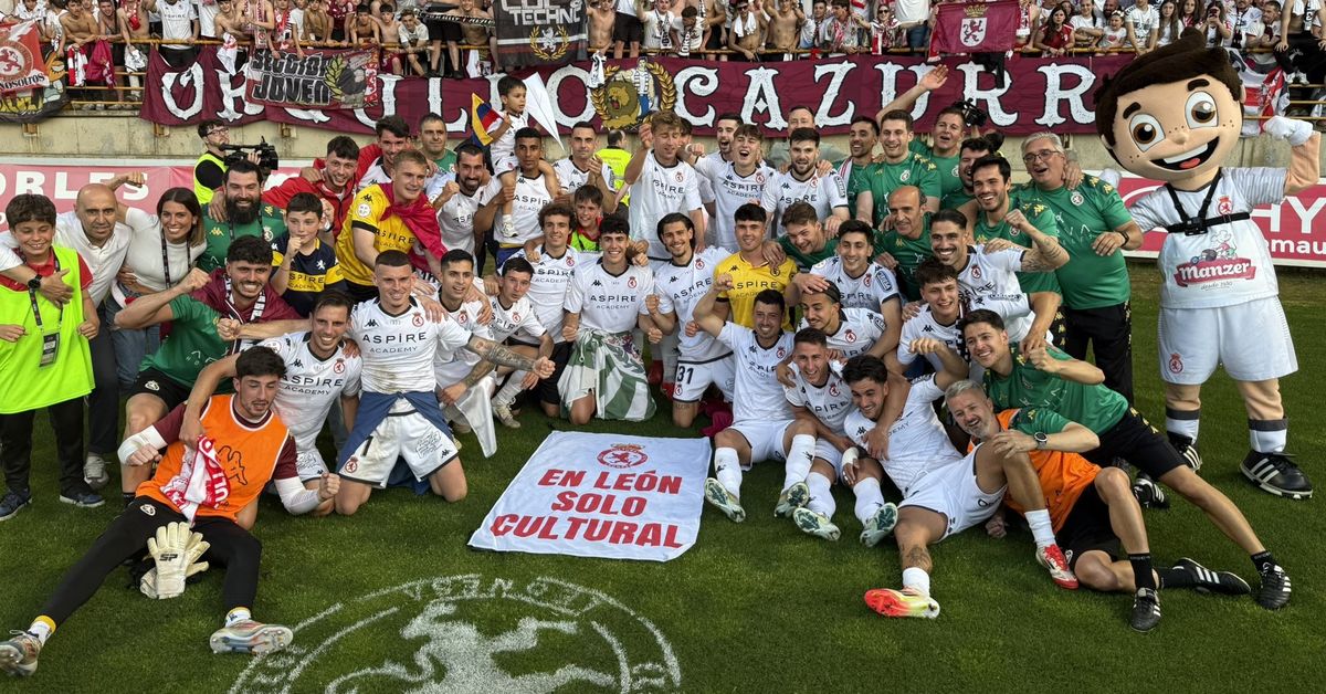 La Cultural Leonesa asciende a Segunda División y será rival del ...