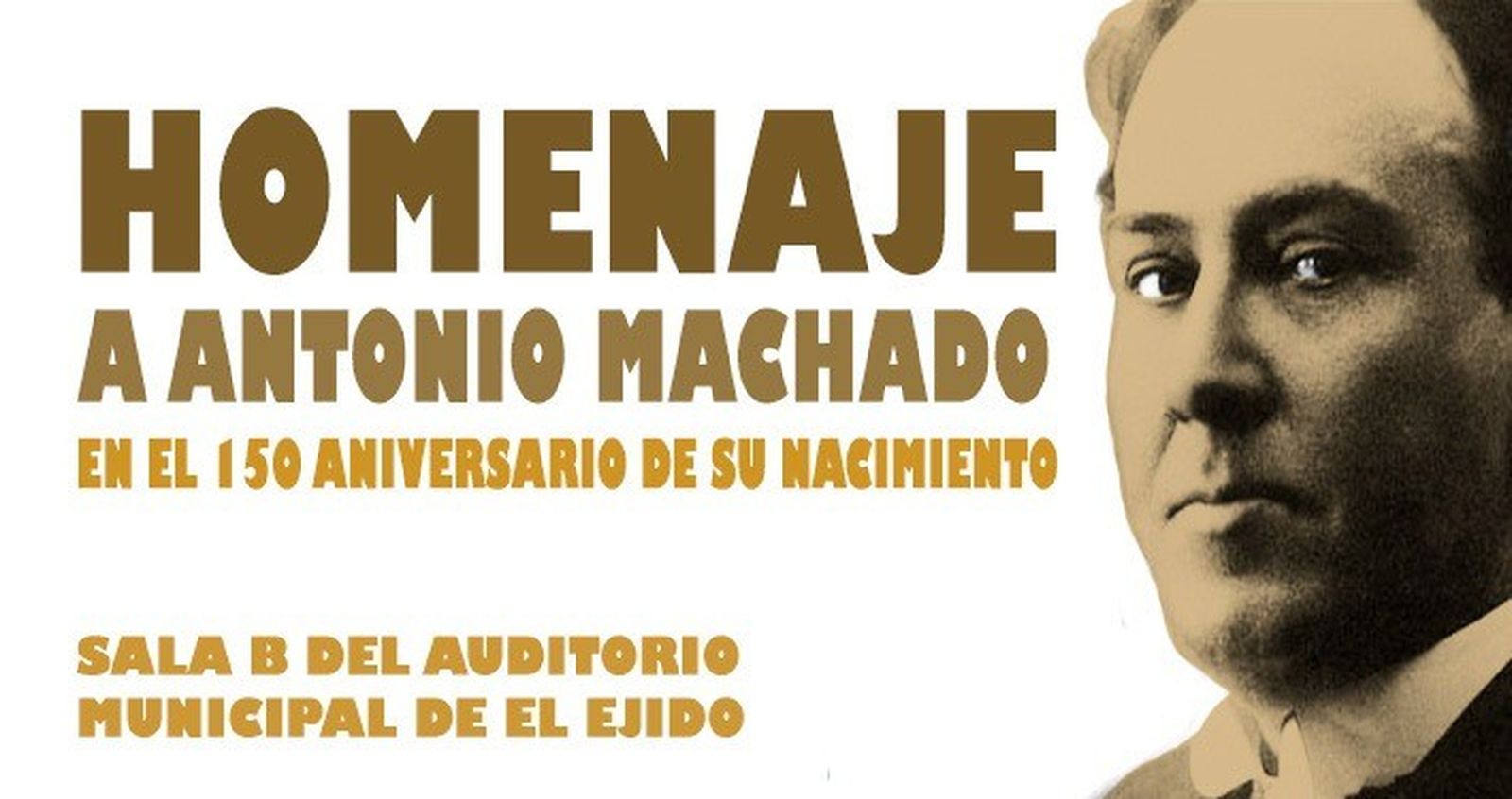 ‘Vientos de Murgi’ hace este jueves un homenaje a Antonio Machado