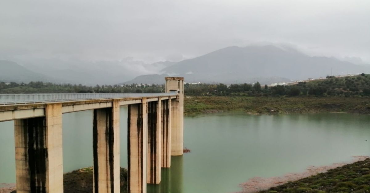 Los embalses de Málaga casi triplican el agua que tenían hace un año