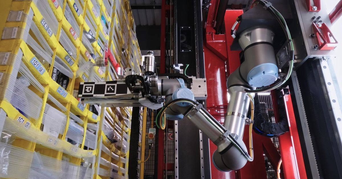 Vídeo | Amazon Vulcan, el primer robot con tacto