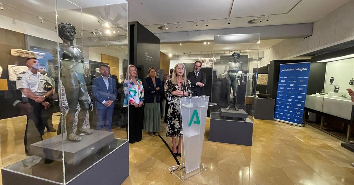 Los efebos de Pedro Abad ya forman parte del Museo Arqueológico de Córdoba