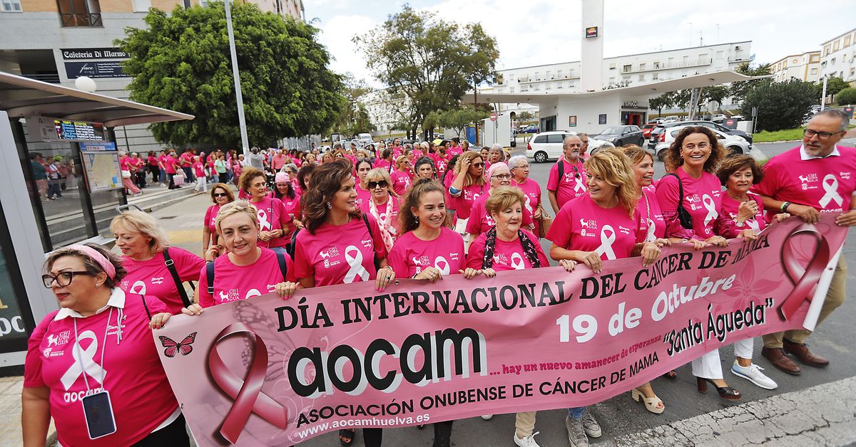 Imágenes de la cadena humana con motivo del Día Mundial contra el ...