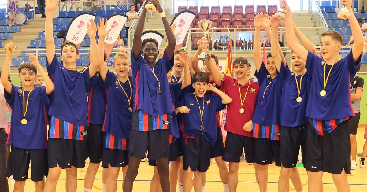 El FC Barcelona se impone en el Torneo Nacional de Baloncesto U13 ...