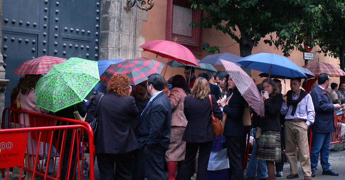 Las primeras previsiones del tiempo para Semana Santa no son nada ...