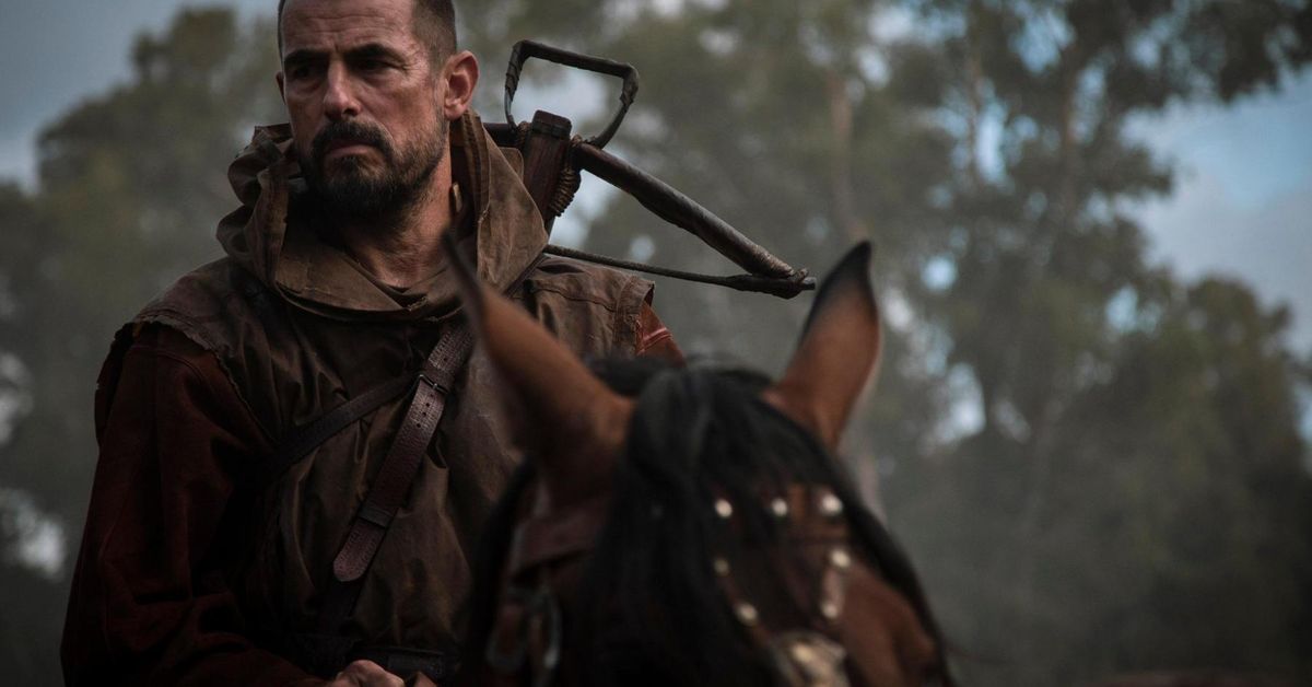 Disparando a una manzana pocha