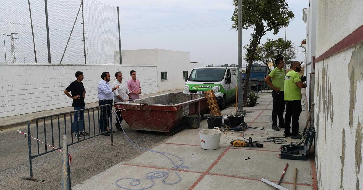 La Junta inicia las obras en la calle Duque de Estella