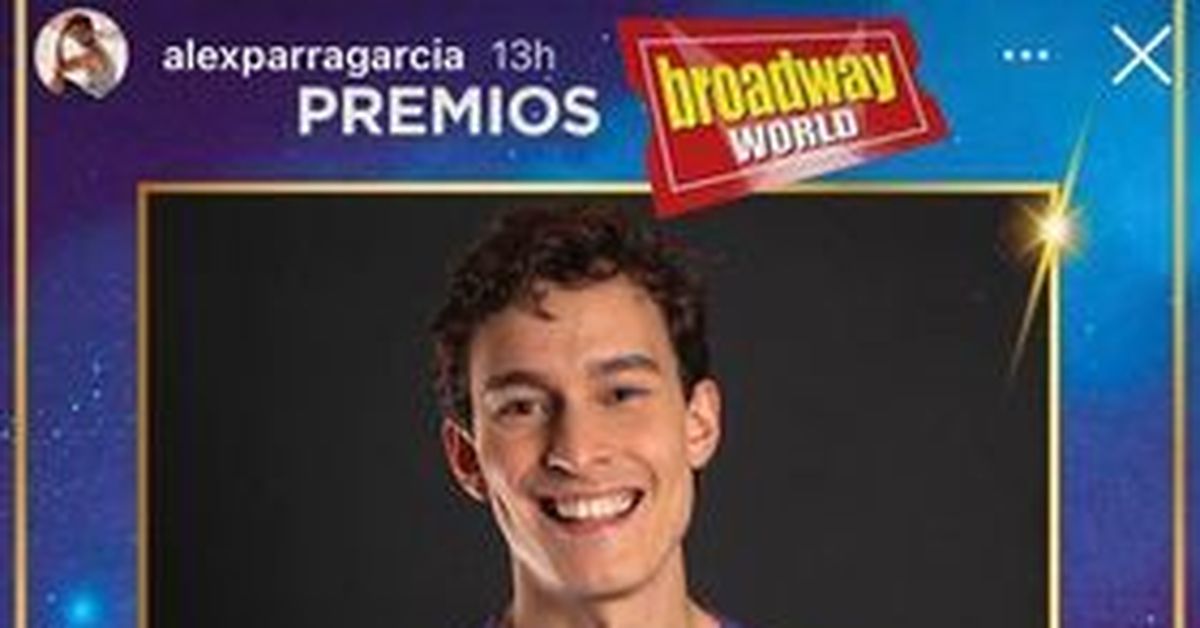 El actor portuense Alex Parra, nominado como mejor actor de reparto por ...