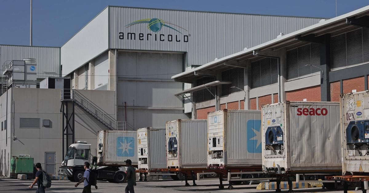 Fotos de la visita a la empresa Americold en el Puerto de Algeciras