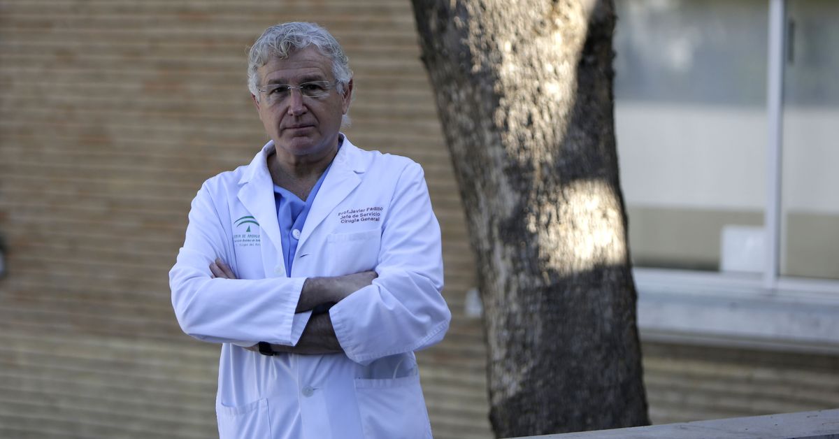 Javier Padillo | Jefe de servicio y catedrático de Cirugía de la ...