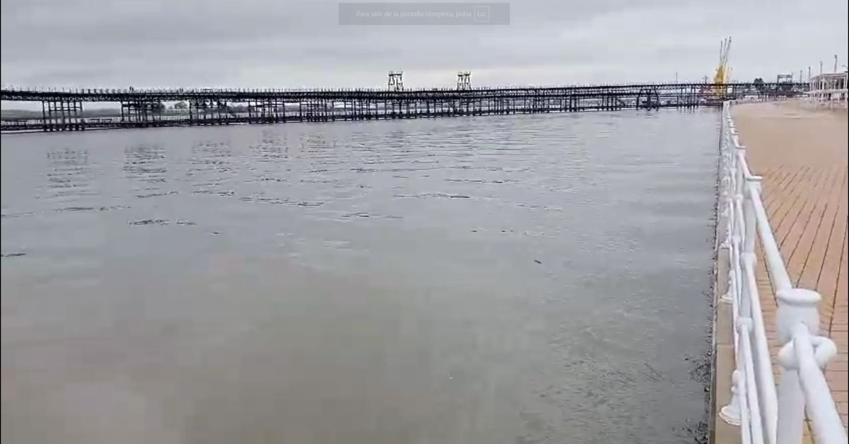 Crecida del río Odiel por la DANA: así luce el Paseo de la Ría de ...
