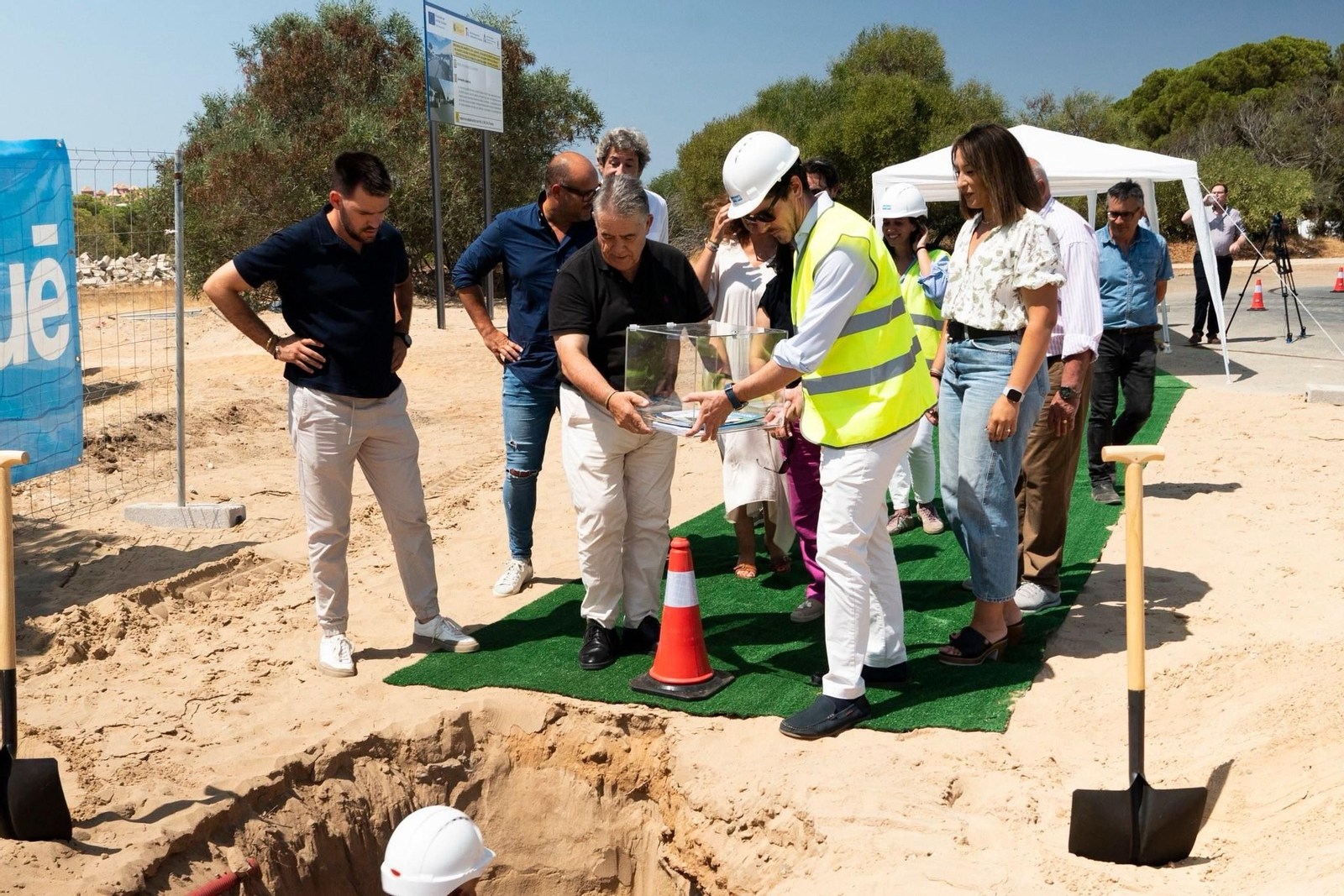 Matalascañas tendrá un mirador único para contemplar el Parque Nacional de Doñana