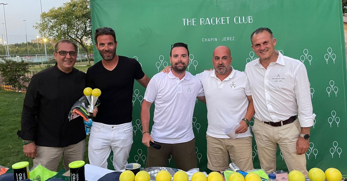 Éxito de participación en el I Torneo The Racket Club Chapín-Jerez