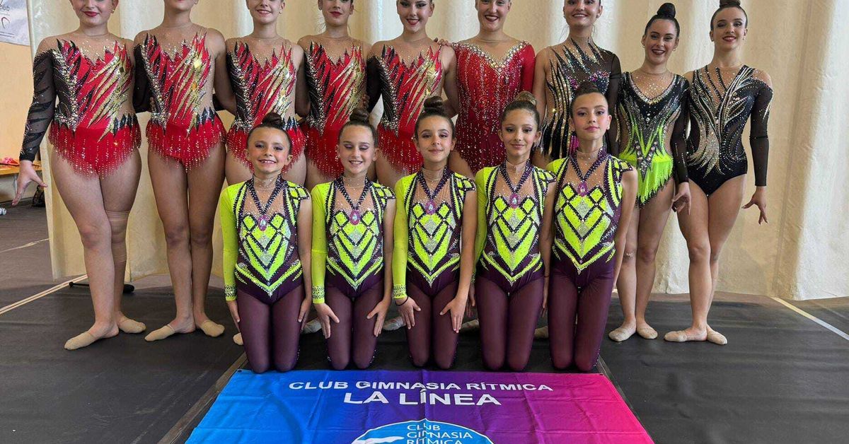 La gimnasia rítmica de La Línea conquista cinco medallas en Jun (Granada)