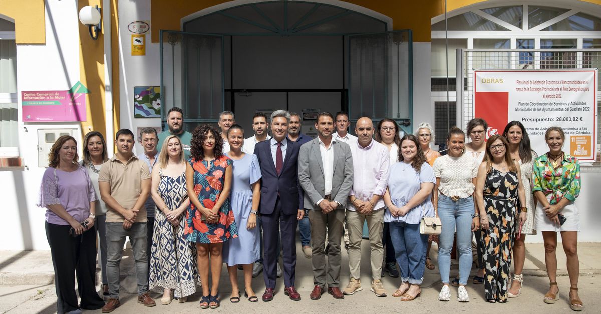 Pedro López, alcalde de Obejo, elegido presidente de la Mancomunidad de ...