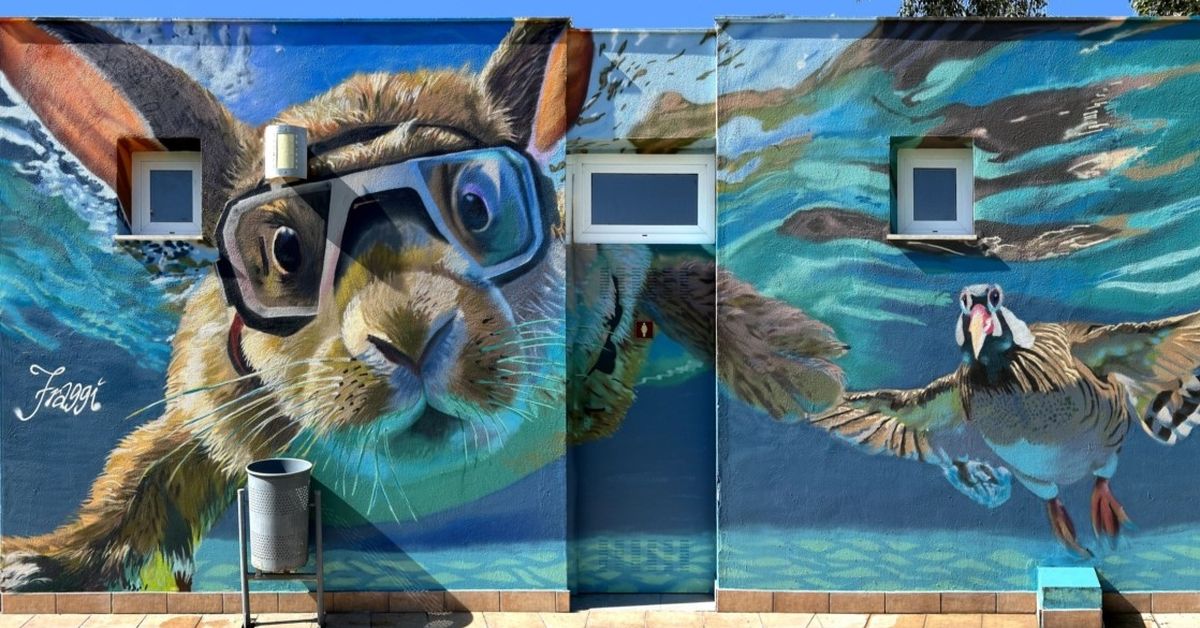 Fraggi y sus murales, el artista que da vida a las paredes