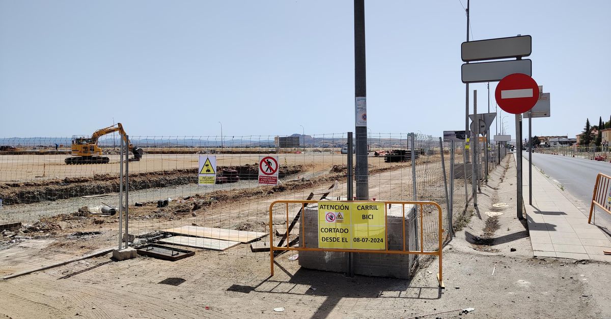 Las obras del Metro de Granada obligan a cambiar la ubicación de las ...
