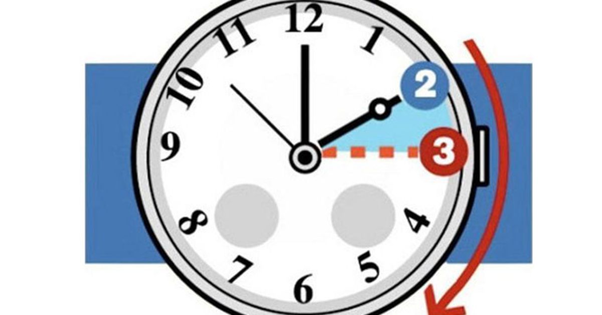 No olvides cambiar el reloj: A las 2:00 serán las 3:00