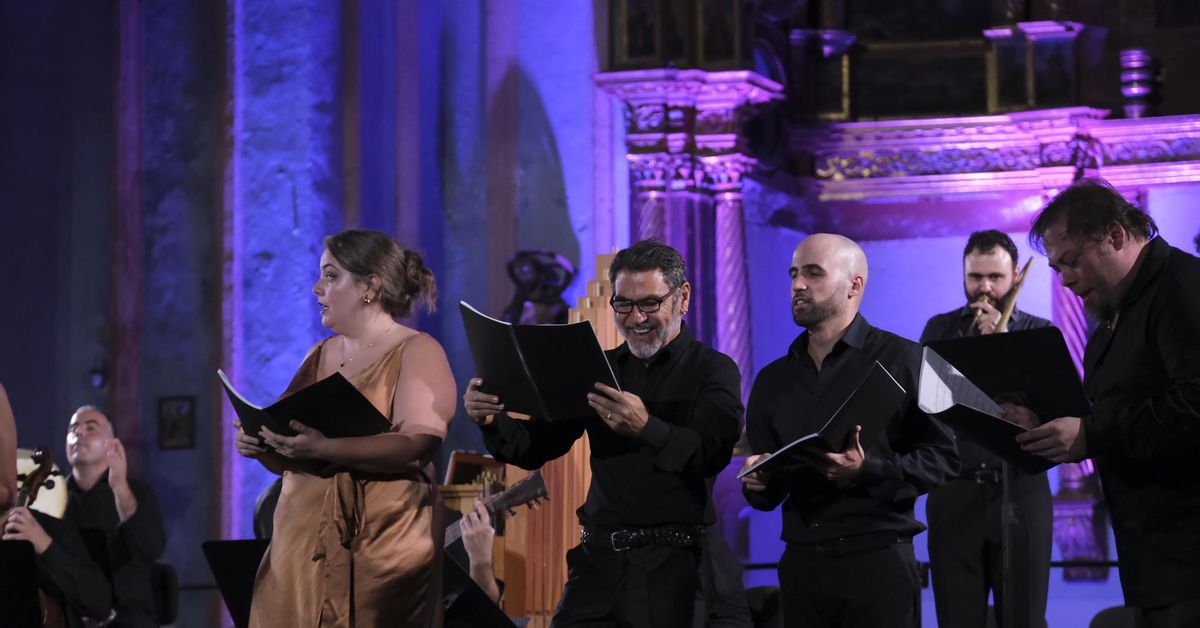 Concierto de Opera Omnia en el Festival de Vélez Blanco, en imágenes