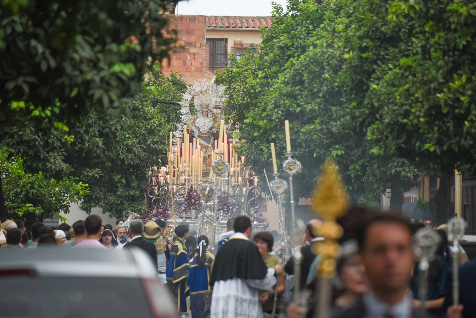 La lluvia frustra las procesiones del Socorro y del Rayo en Córdoba