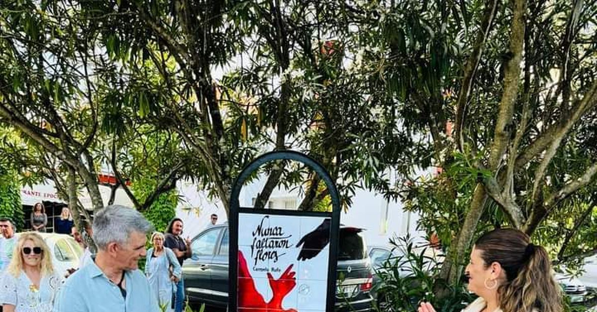 Minas de Riotinto inaugura un monolito en homenaje a Julia Rufo con ...