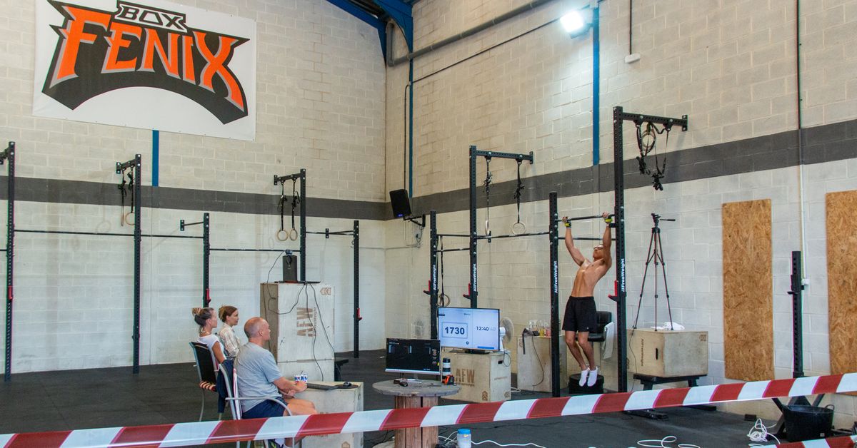 Veinticuatro horas para intentar batir el récord Guinness de dominadas