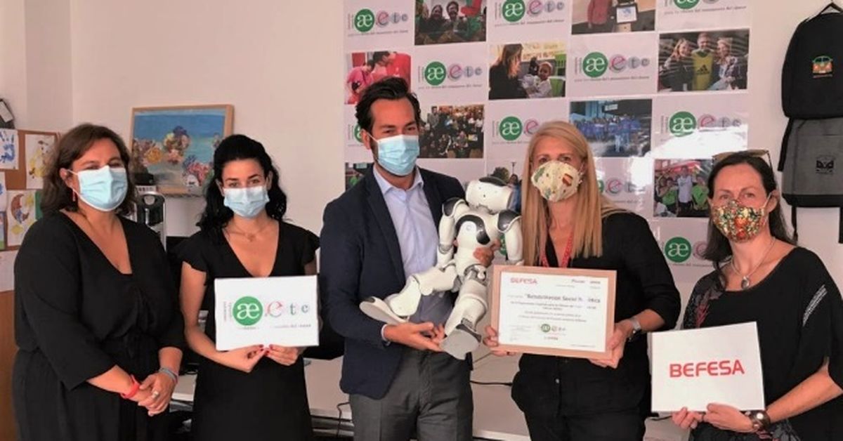 Befesa premia el trabajo de rehabilitación con el robot 'Curro' para ...