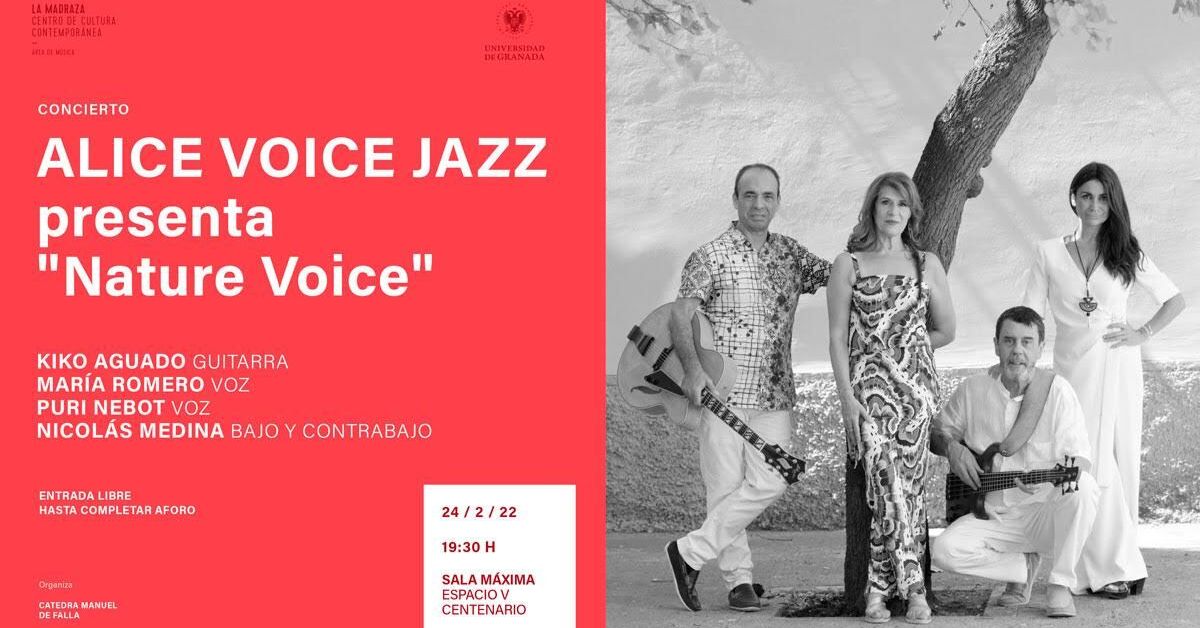 Alice Voice Jazz presenta su disco Nature Voice