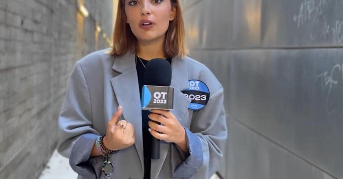 El vídeo viral de Violeta (OT 2023) como reportera en la huelga de ...