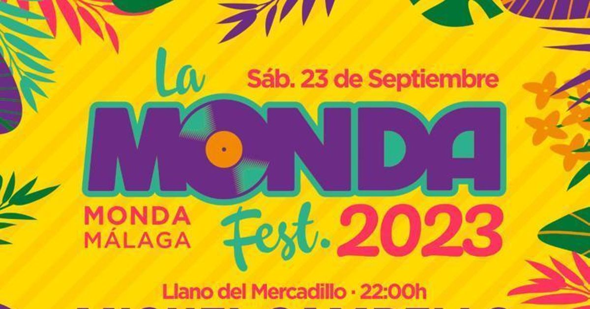 Monda apuesta por la música este sábado con su festival 'La Monda': cartel y entradas