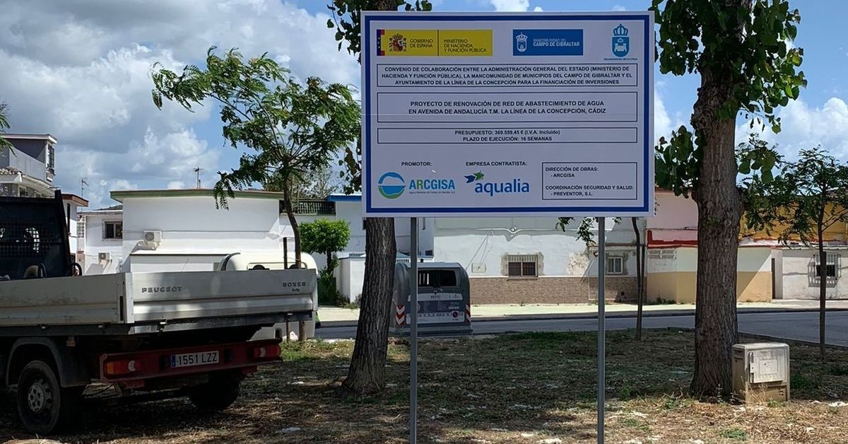 Arcgisa renueva la red de abastecimiento de la avenida Andalucía en La ...