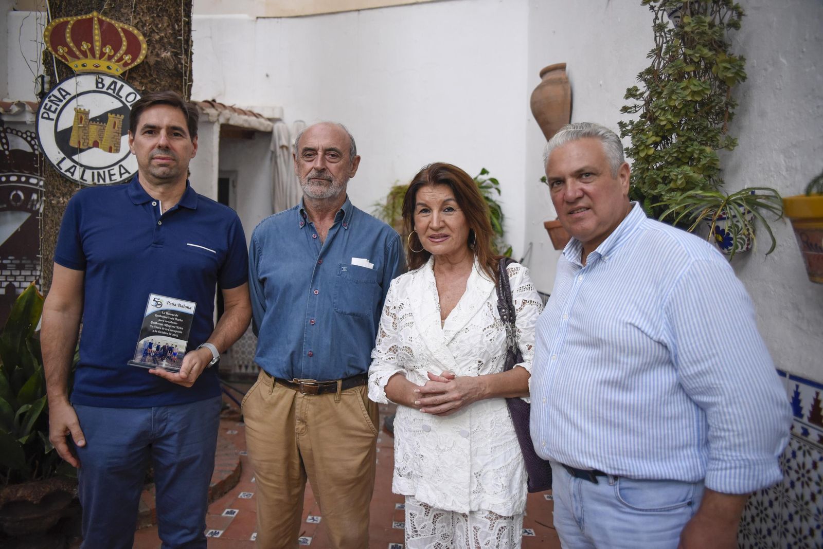 Las fotos del homenaje a Guillermo León en la Peña Balona
