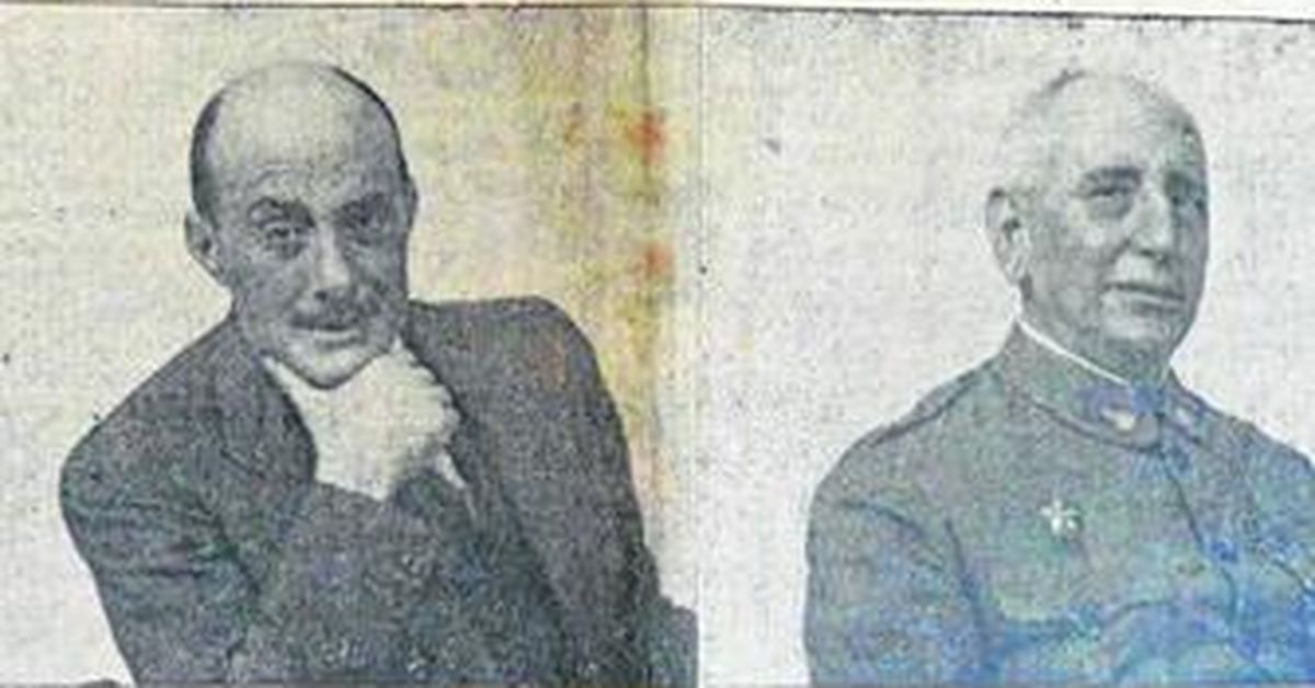 Zapico, gobernador civil; López Pinto, comandante militar