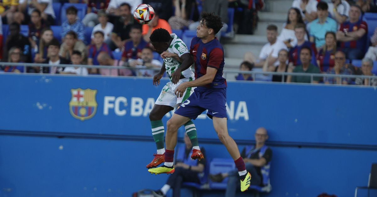 El Barcelona Atlètic podrá contar con Marc Guiu y Héctor Fort en el ...