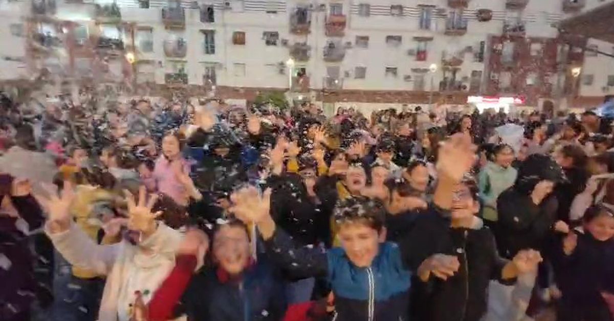 La ilusión de ver nevar en la ciudad de Huelva: así lo han vivido este ...