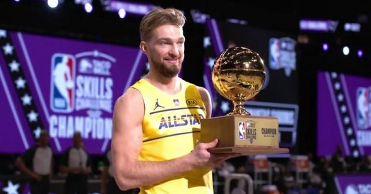 Las fotos de Domas Sabonis en el All Star de la NBA