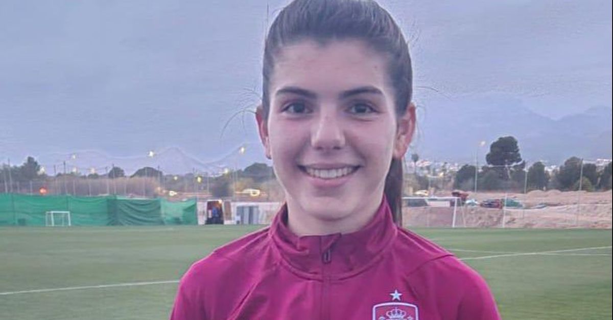 Daniela Sáenz, internacional con España sub 17